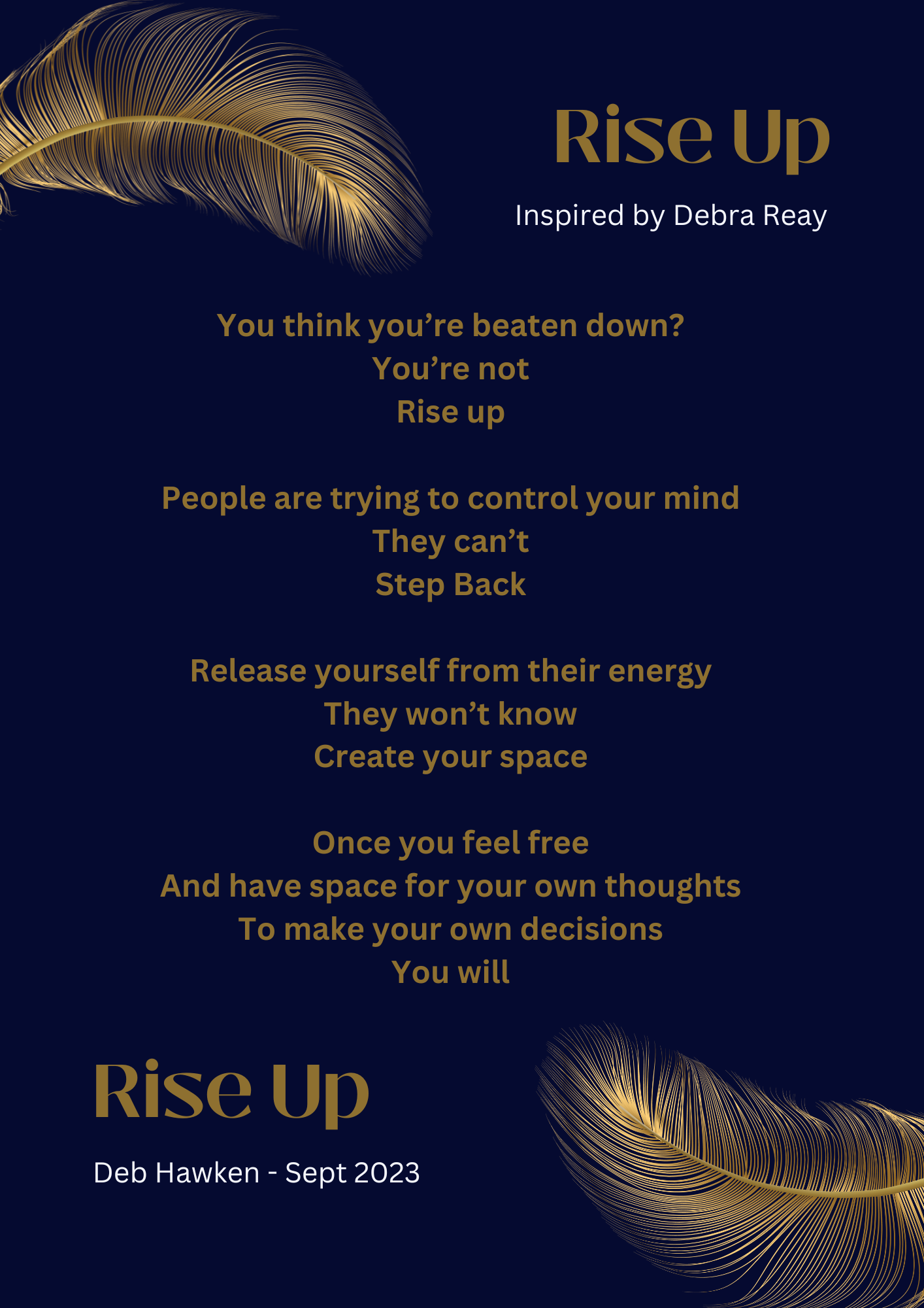 Rise Up – Deb Hawken – Amorah